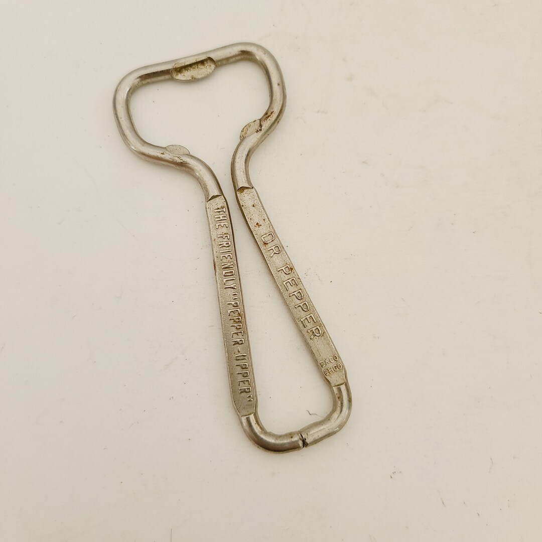 Vintage 1950's Dr. Pepper Bottle Opener Vaughan Chicago, the Friendly ...