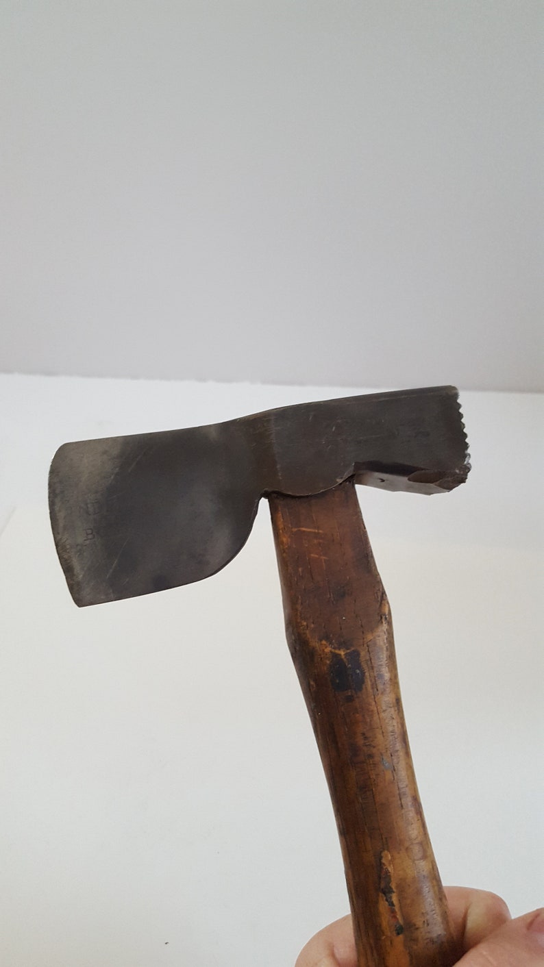 Antique Underhill Co. Lathing Hatchet: Boston Pattern Waffle Hammer - Etsy