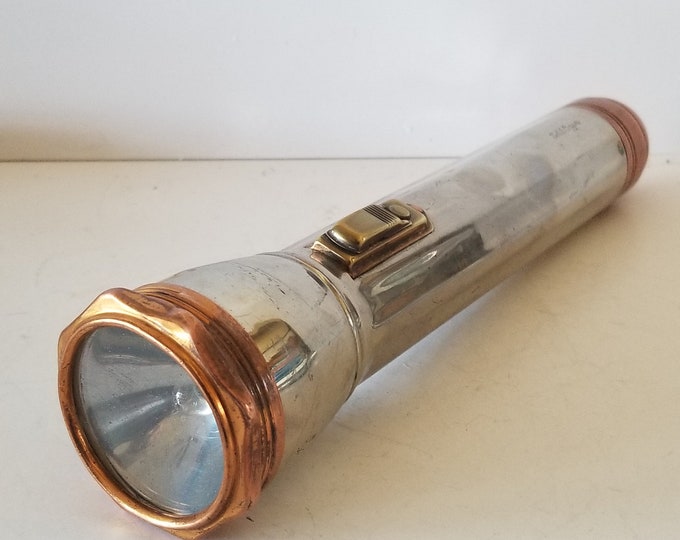 Vintage Pre-1940 Simmons Hardware "lightnin' " 3 D Flashlight "solid ...