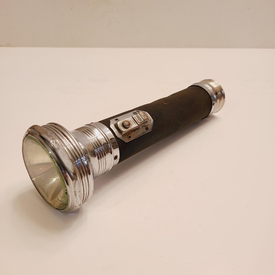 Antique Shurlite Flashlight: Vulcanite Sears Roebuck, C.1918 - Etsy