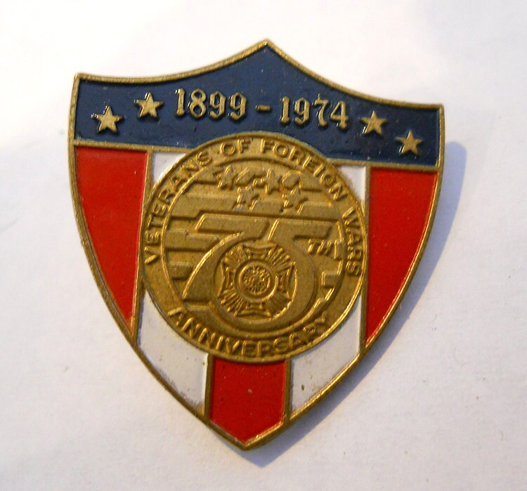 Collection of 4 Vintage Iowa VFW Pins From the 60's and - Etsy