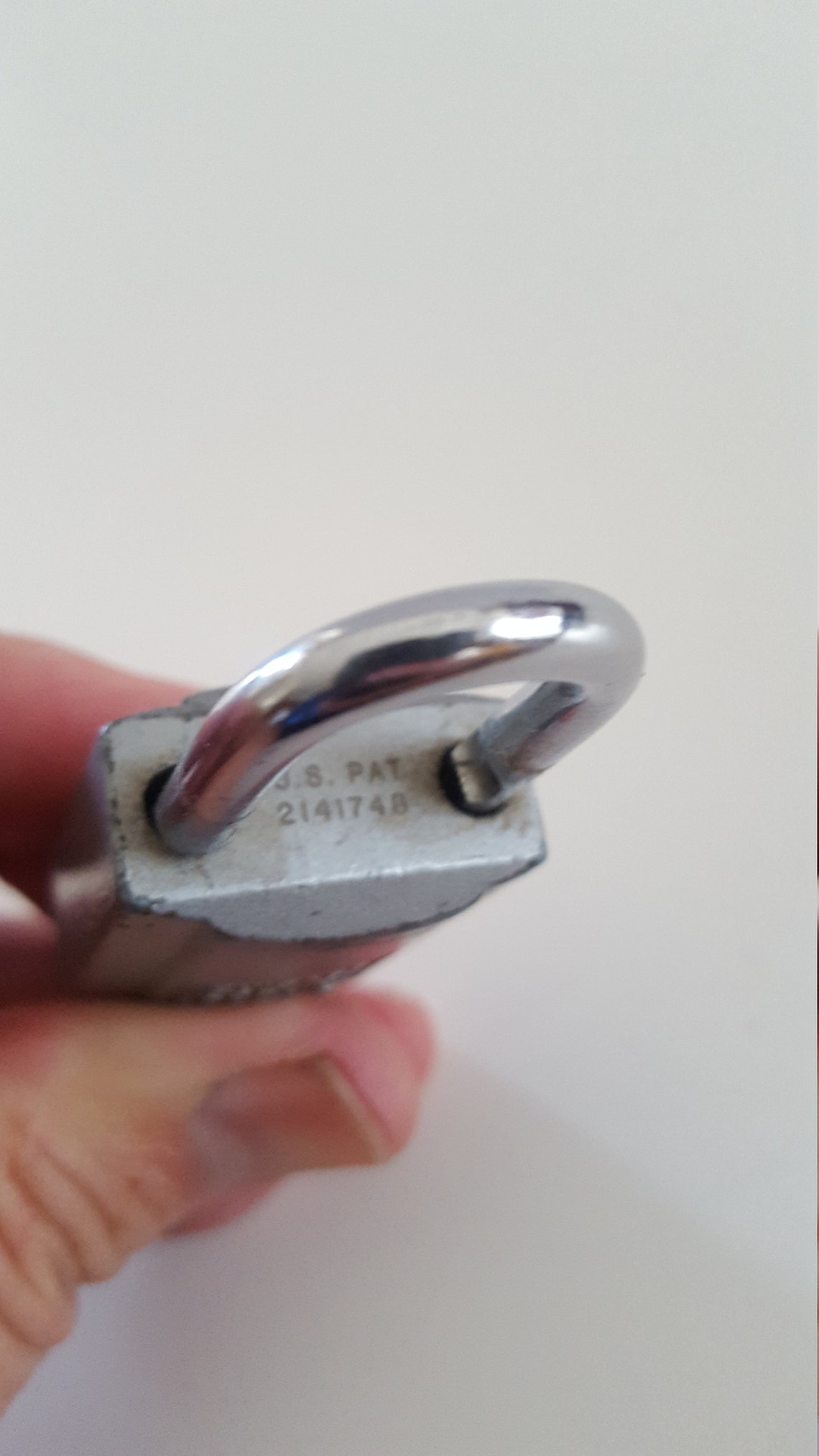 Vintage 1960's Chicago Lock Co. Padlock One Key Original | Etsy