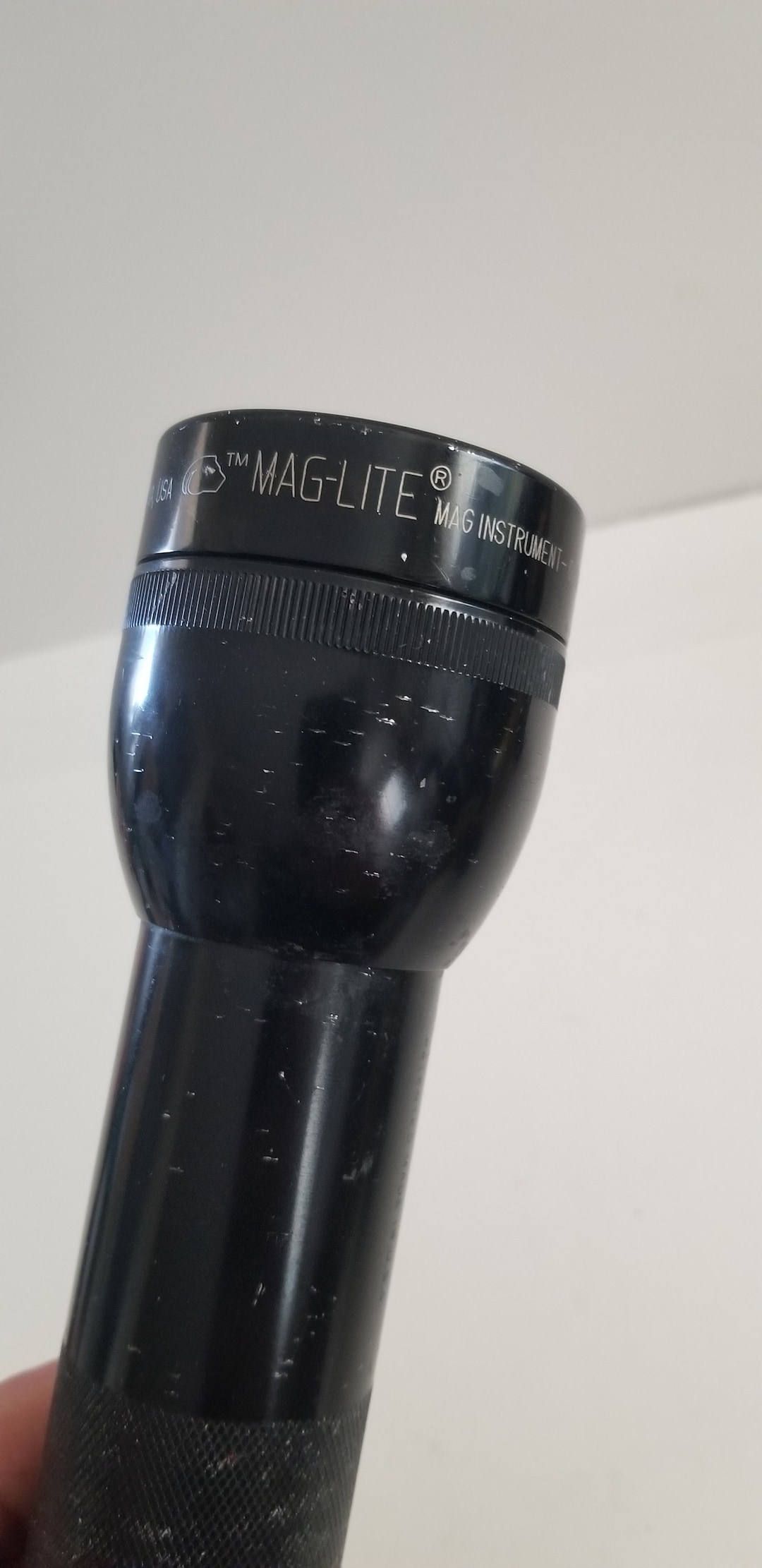 Vintage 1996 Maglite Black Color Aluminum Flashlight, Accepts 3 D Cell ...
