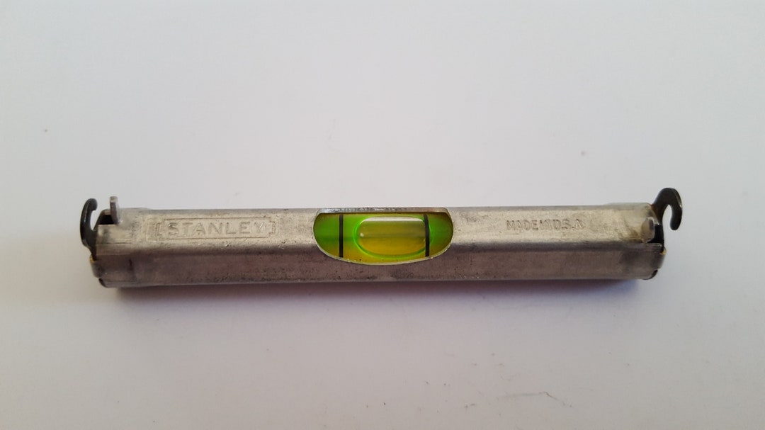 Vintage Stanley Marked Line Level, Aluminum, Good Bubble 1960's Tool - Etsy