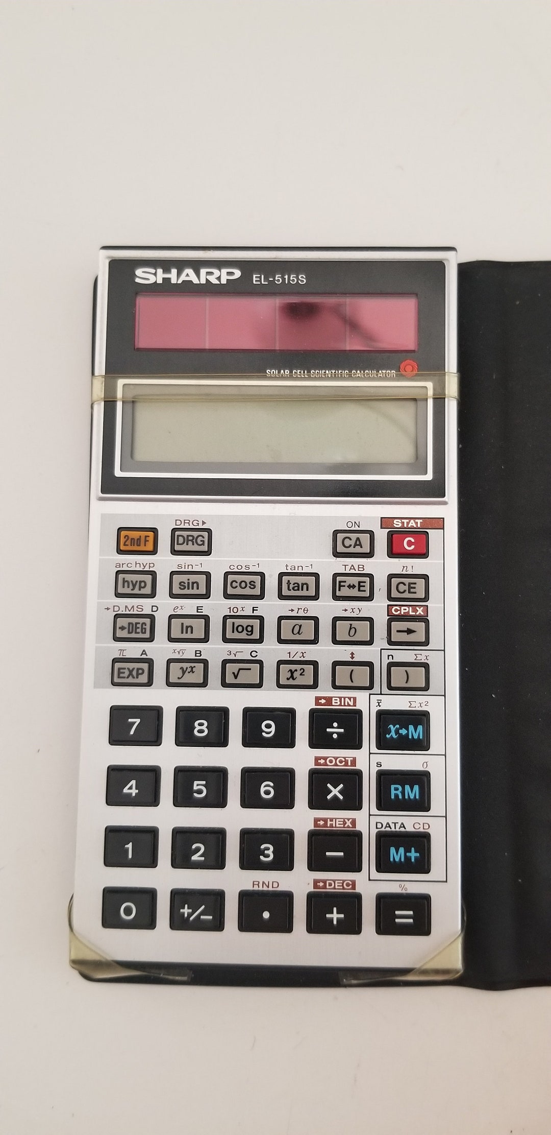 Vintage 1982 Sharp Scientific Calculator EL-515S , Powers Up, 53 ...