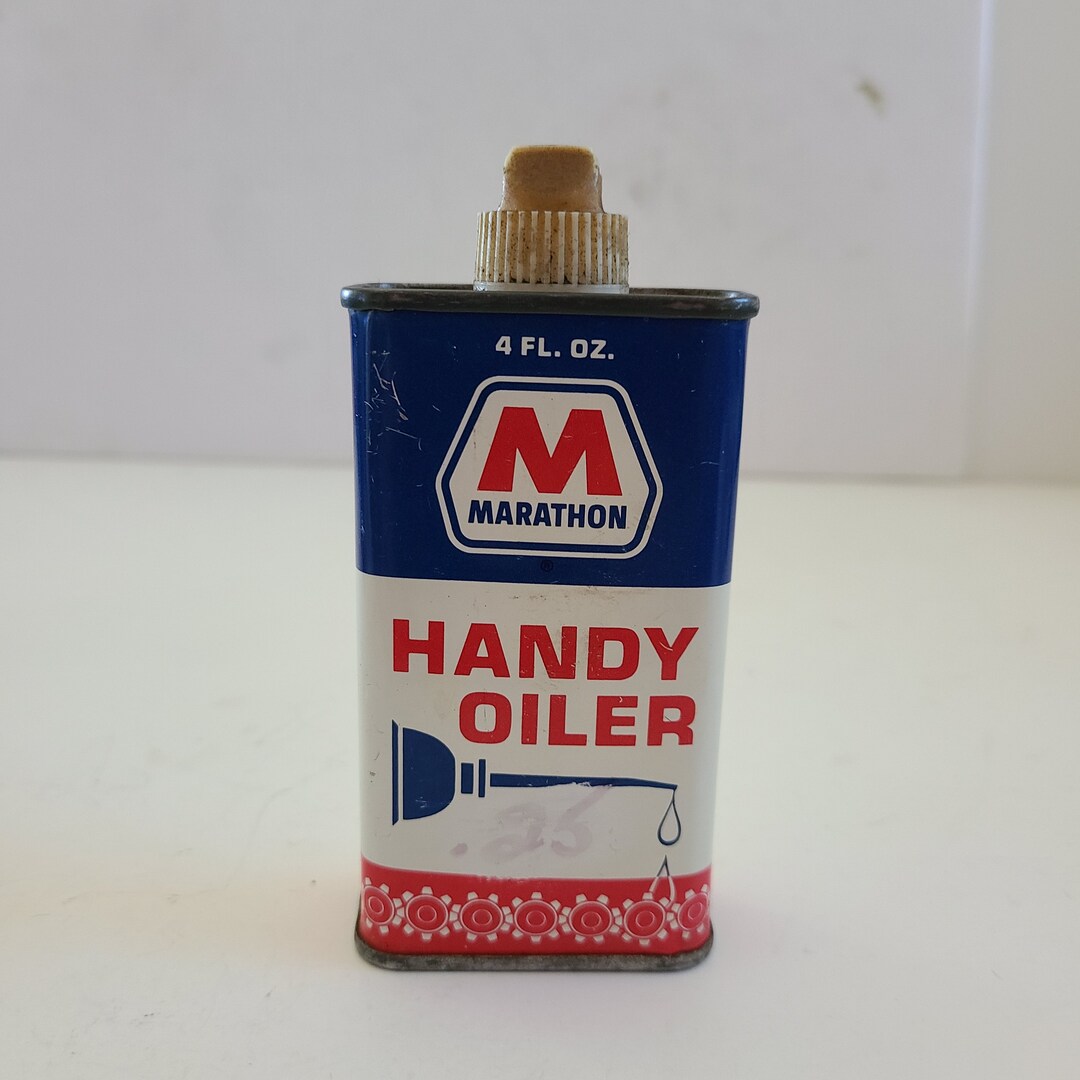 Vintage Circa 1960's Marathon Handy Oiler 4 FL Oz Size - Etsy