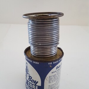 Vintage 1960's Dutch Boy Resin Core Wire Solder 30/70 | Etsy