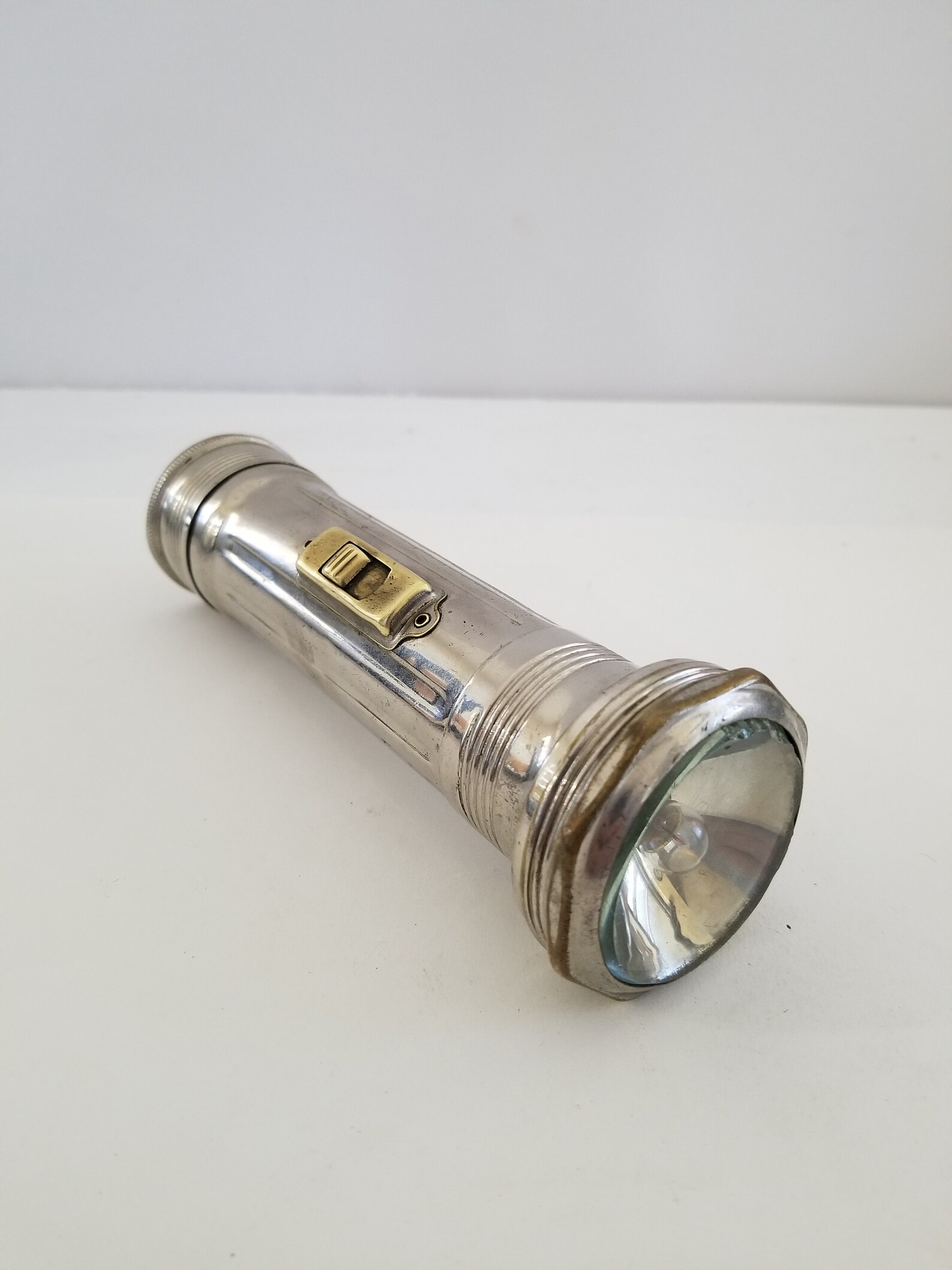 Vintage Circa 1929 Sol-ray 2 D Cell Flashlight in Working - Etsy