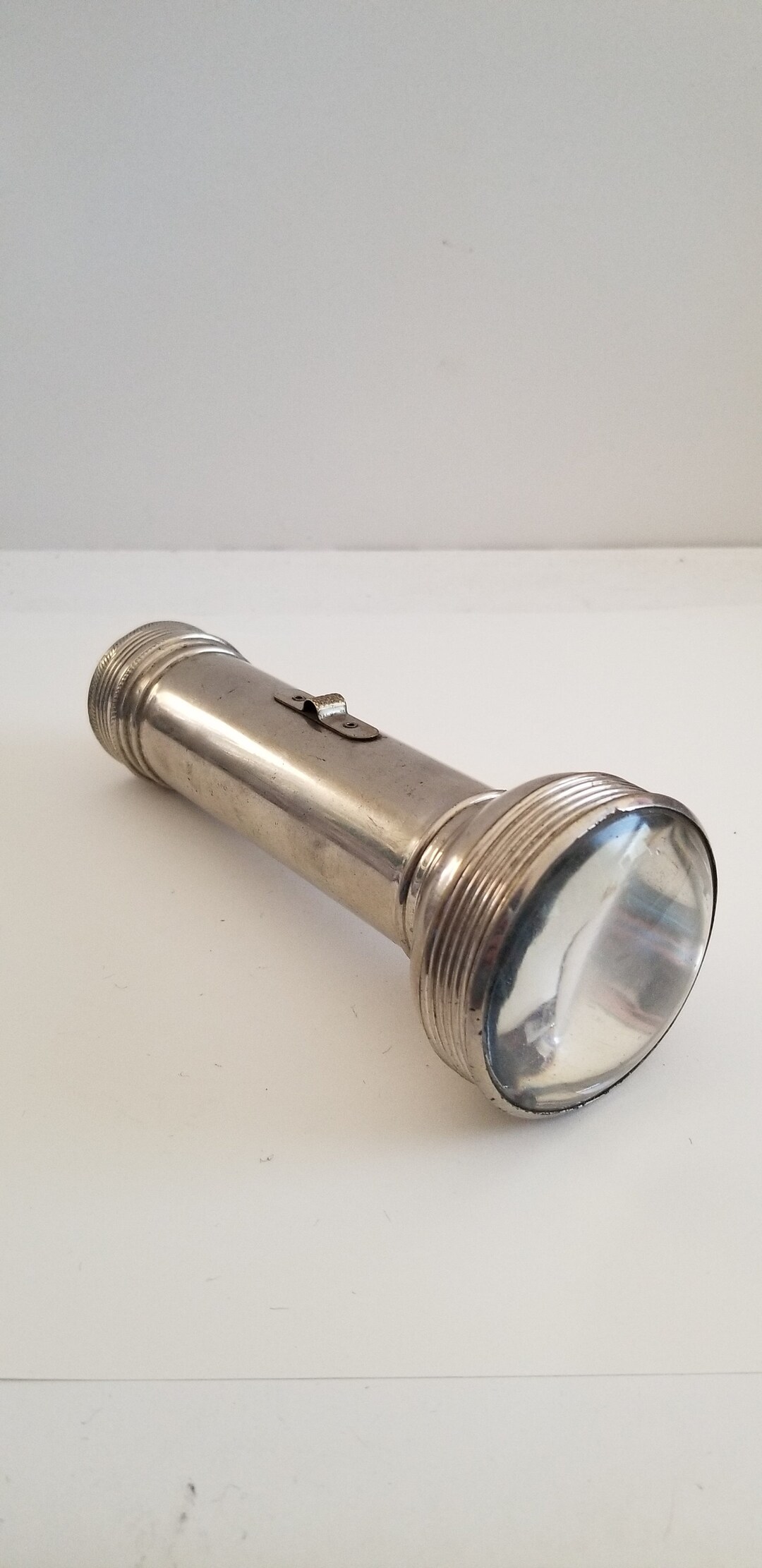 Antique Circa 1915 Niagara Searchlight Co Walleye Lens Flashlight, 2 ...