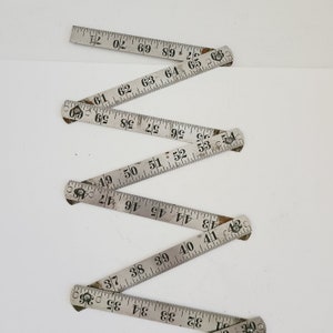 Antique Circa 1920's Lufkin Rule Co No.1176 72 Inch Steel Ruler, in ...