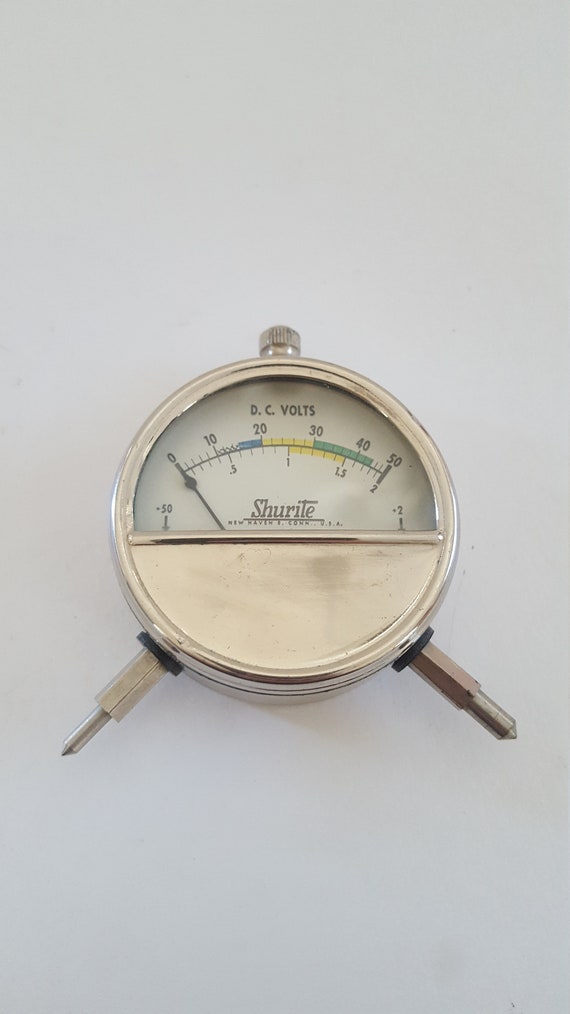 Vintage 1950's to 1960's Shurite Analog D.C. | Etsy