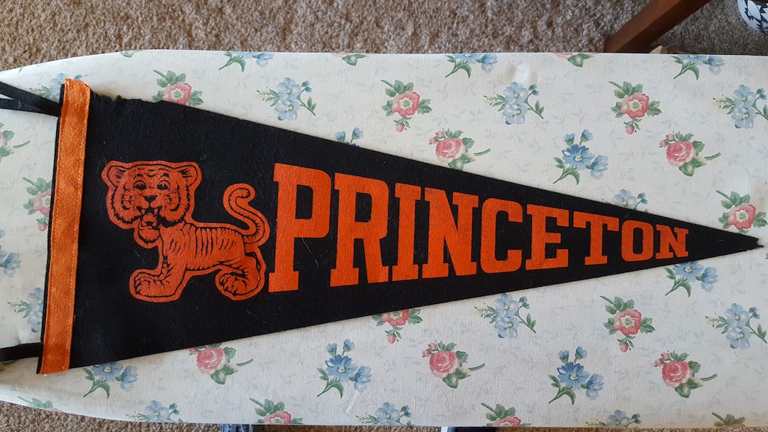 Vintage Circa 1960's Princeton University Tigers Souvenir Felt Pennant ...