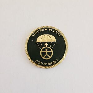 Vintage Circa 1990's challenge Coin USAF Air Crew Flight Equipment ...