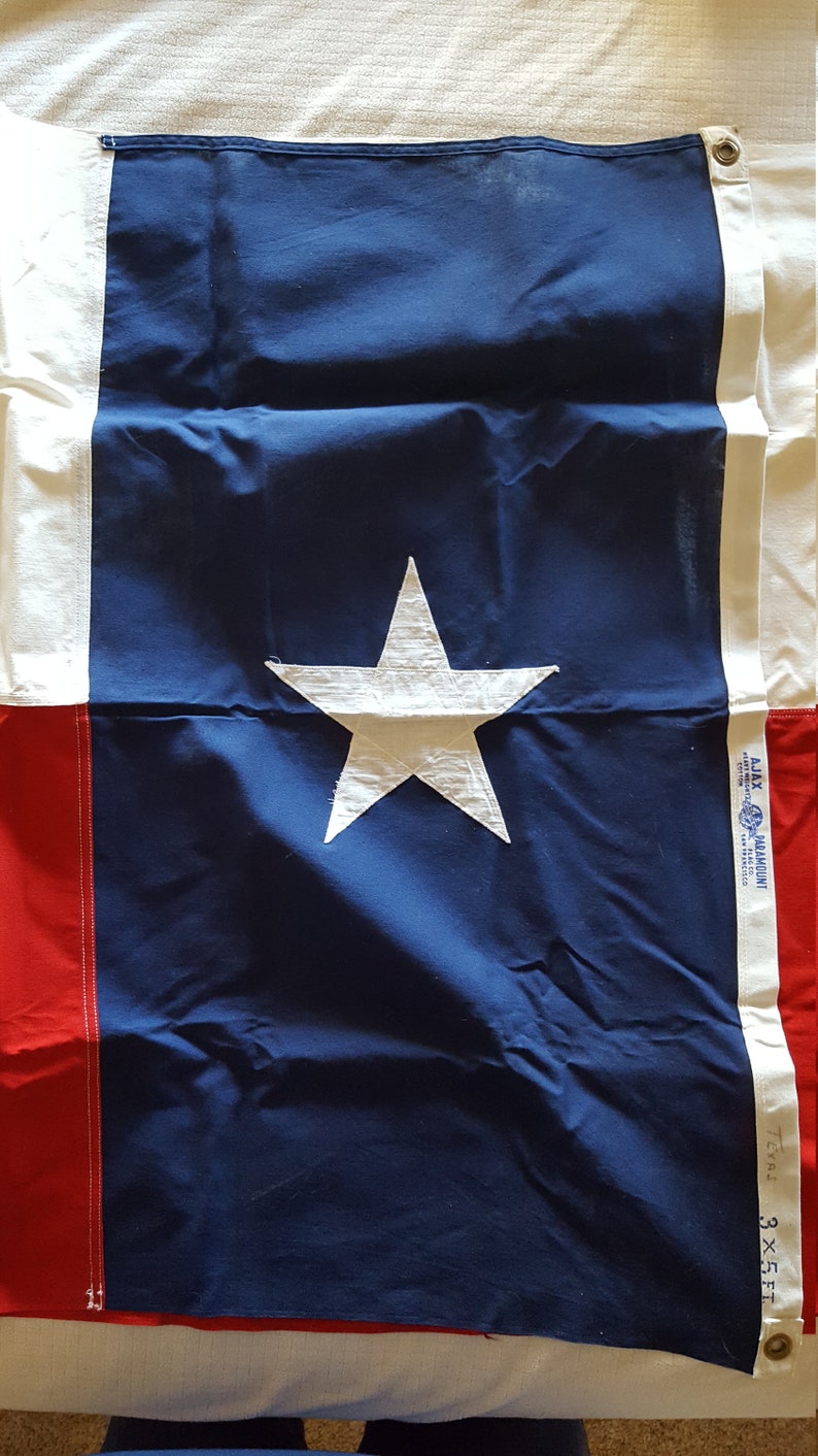 Vintage Circa 1960's Paramount Flag Co 3x5 Ajax Cotton - Etsy