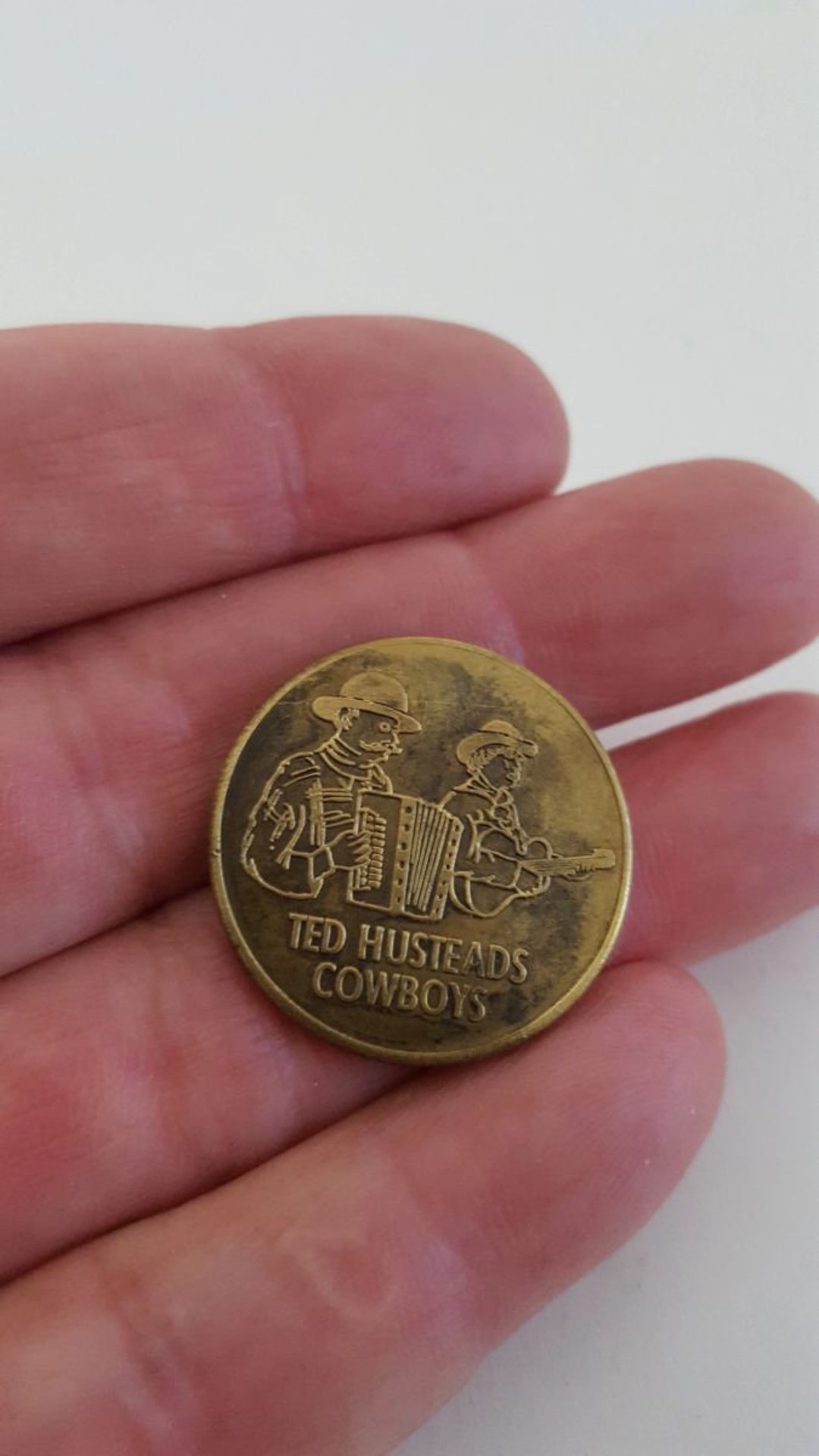 Vintage 1950's Wall Drug Token Ted Husteds Cowboys, Wall South Dakota ...