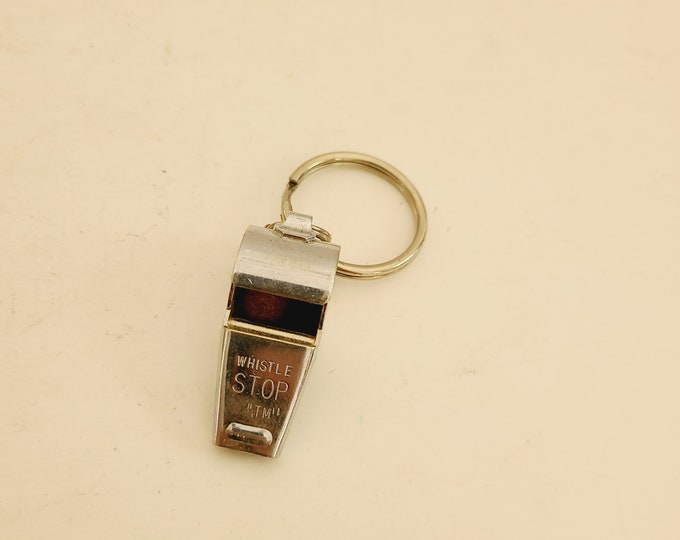 Vintage Circa 1980's "whistle Stop" Trademark Athletic/alert Whistle ...
