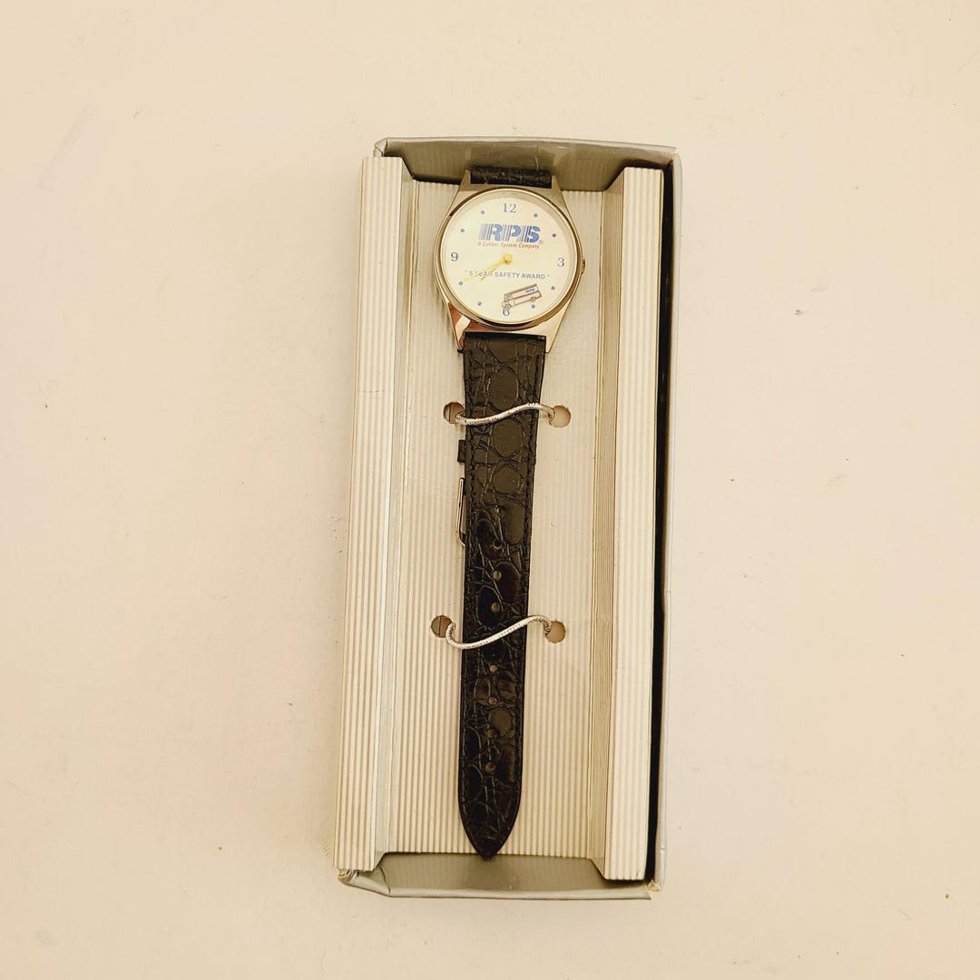 Vintage Circa 1996 Safety Award 5 Years Safe Driving Wristwatch RPS ...