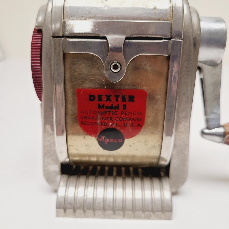 Vintage 1940s Dexter Pencil Sharpener: Restored APSCO Model B - Etsy
