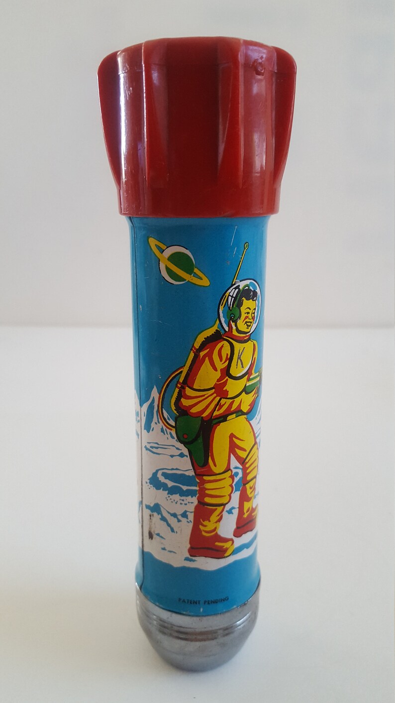 Vintage Circa 1955 Hipco space Boy Flashlight - Etsy
