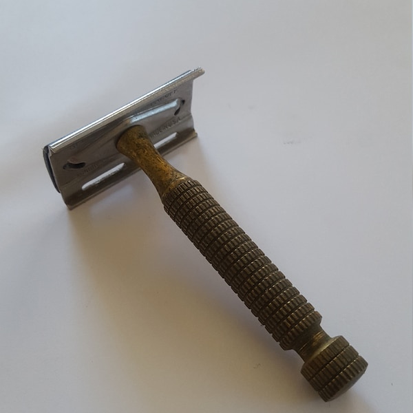 Brass Razor - Etsy