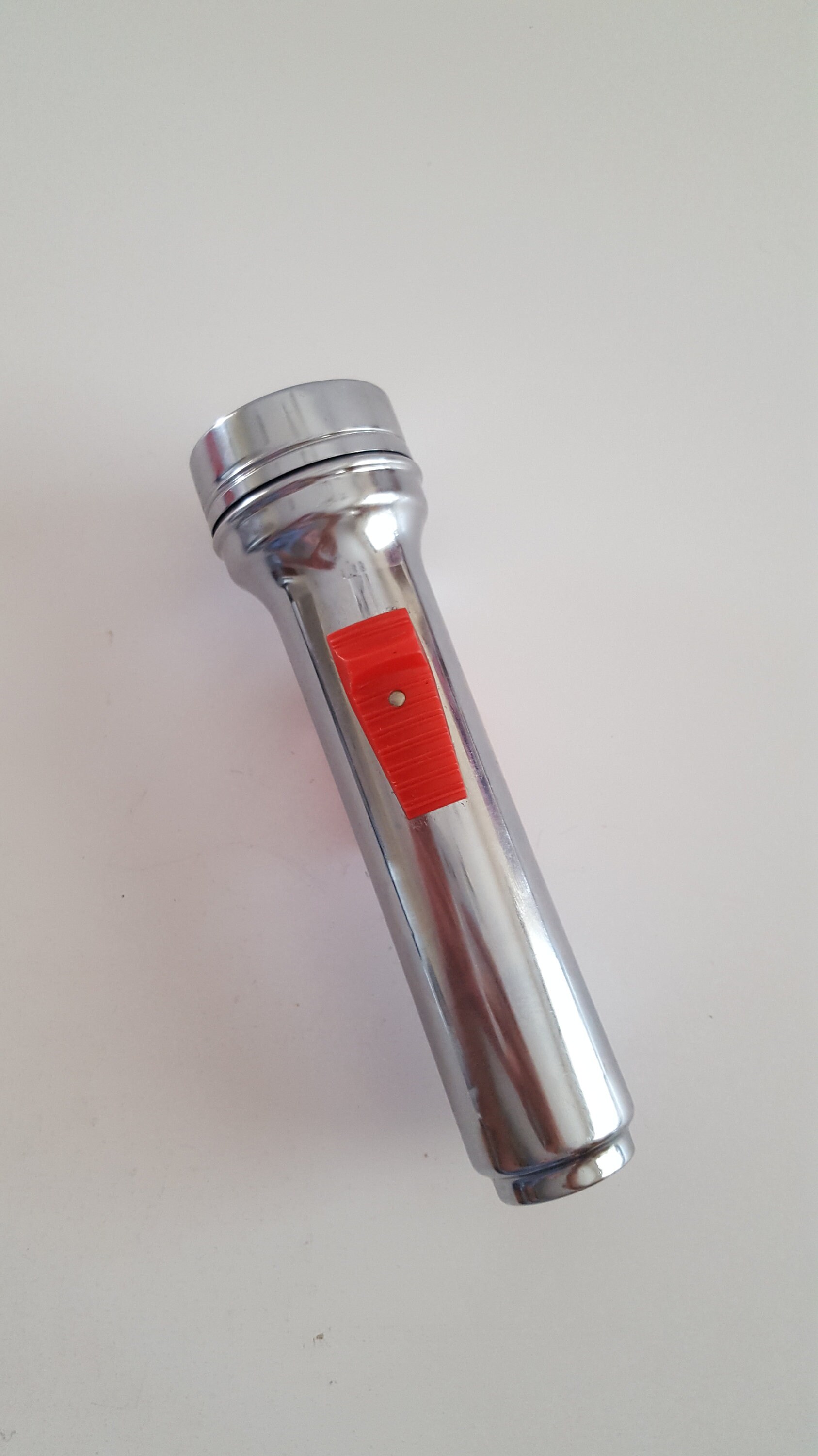 Vintage 1950s Kwik-lite Chrome Flashlight With Magnet - Etsy