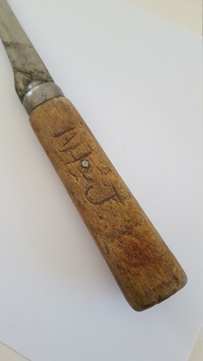 Vintage Handmade Large Utility Knife 6 1/4 Blade 1/2 - Etsy