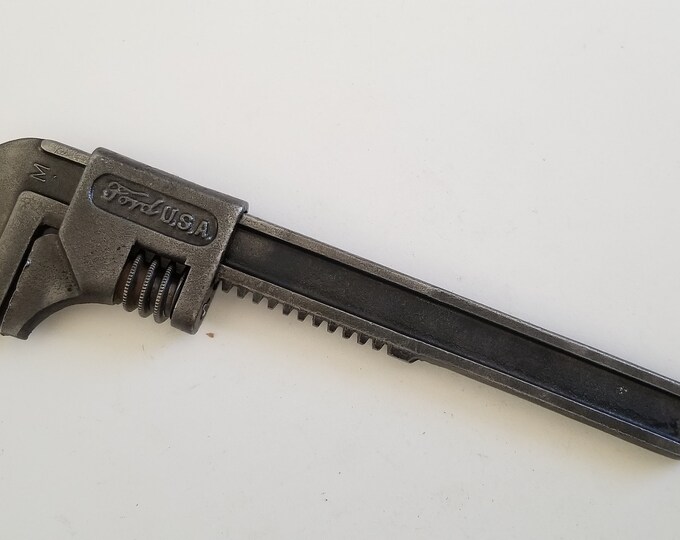 Vintage Ford Adjustable Wrench, "m" 1930's From Model T and Model A ...