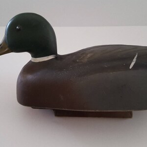 Vintage Pair of Plasti-duk Inflatable Duck Decoys, One Mallard One Hen ...
