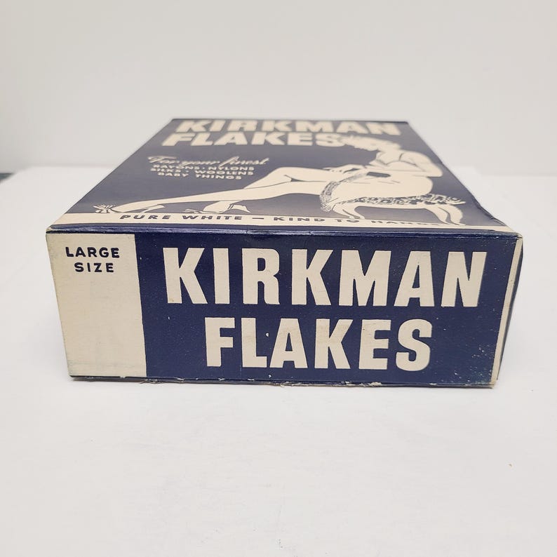 Vintage Circa Late 1940's Kirkman Flakes, Good Condition, Set ...