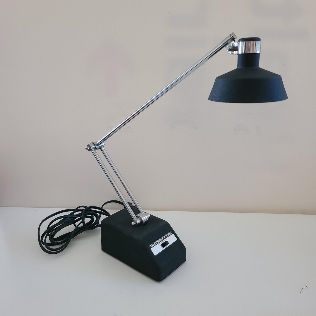 Vintage 1990's Tensor Style Large Size Cantilever Desk Lamp, 12 Volt No ...