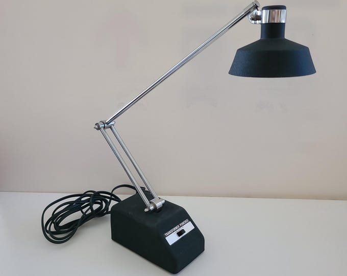 Vintage 1990's Tensor Style Large Size Cantilever Desk Lamp, 12 Volt No ...