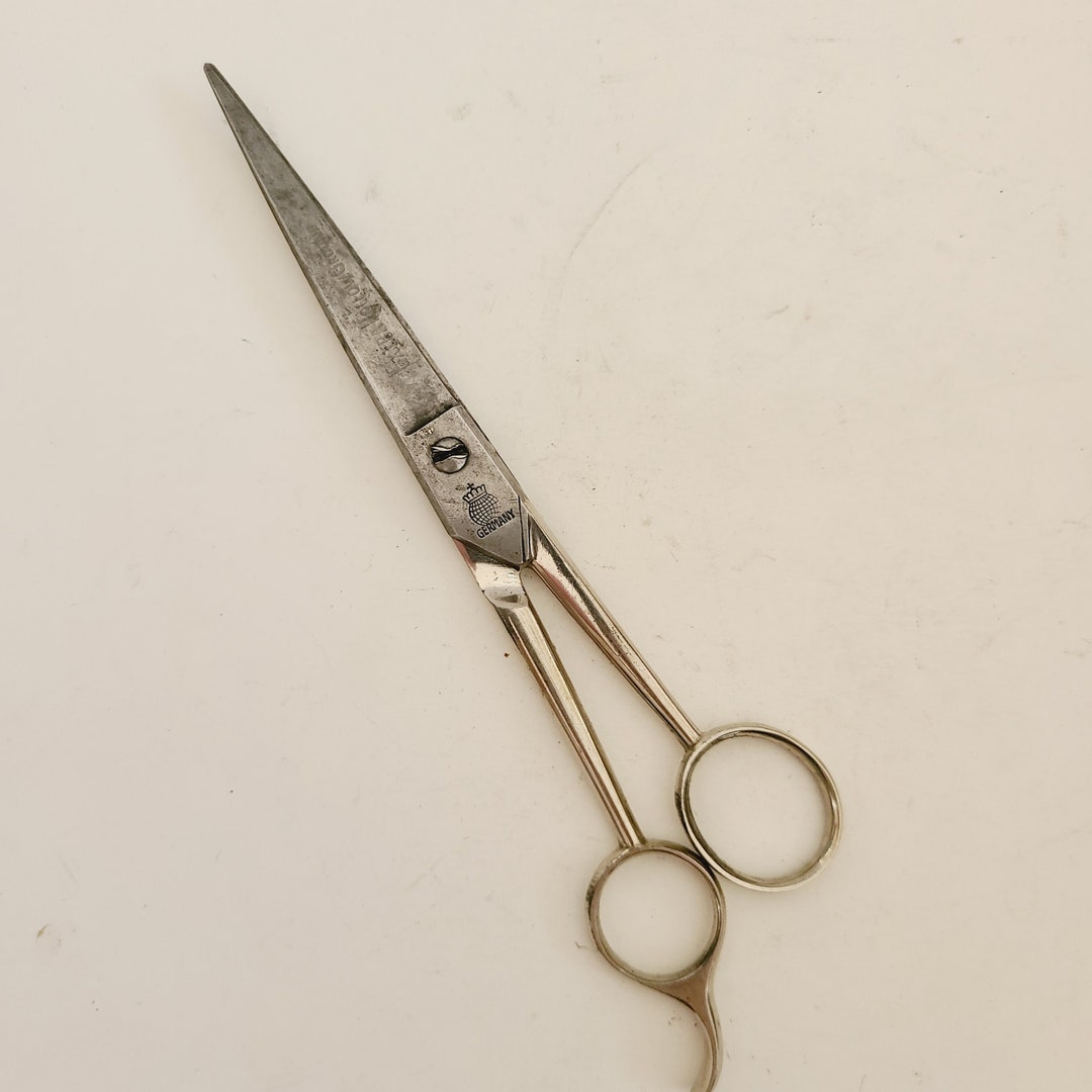 Vintage Circa 1920's 1930's Haircutting Scissors Marked Jones & Co ...