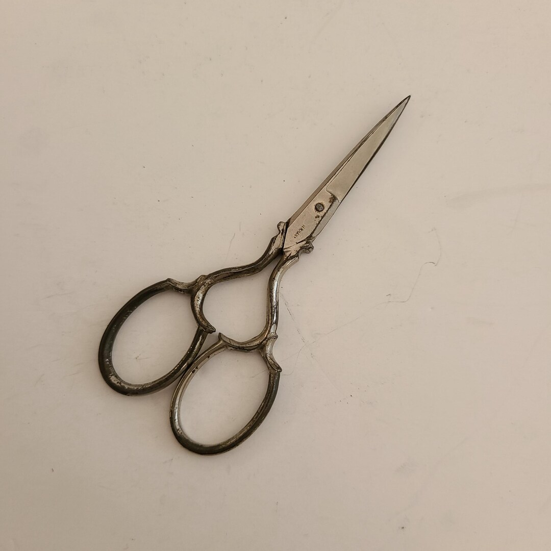 Antique 1890's Sewing Scissors by W.H. Bergmann Germany Wear Consistent ...