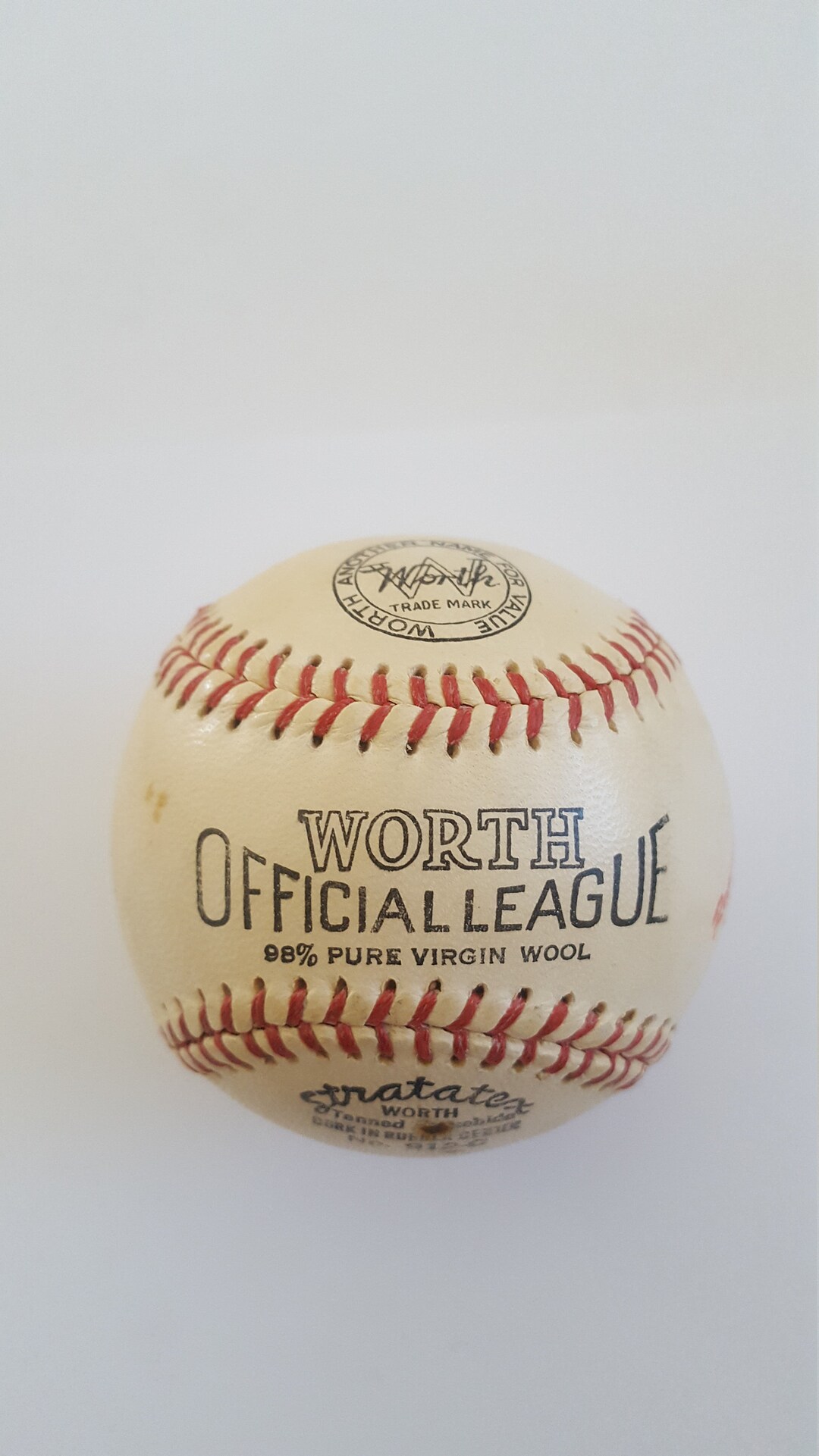 Vintage Circa 1950 Autographed Baseball Robin Roberts, Worth Official ...