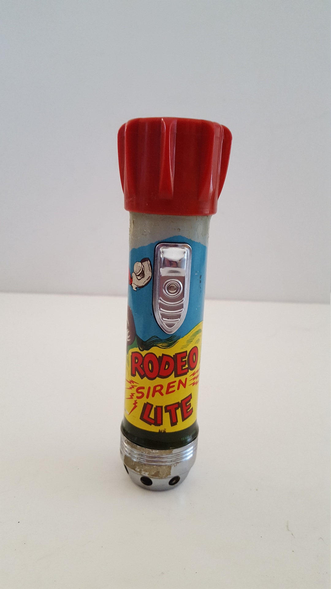 Vintage Circa 1955 Hipco "rodeo" Flashlight W/siren Made in USA With ...