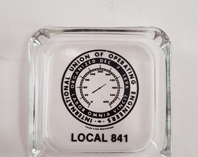 Vintage Circa 1960's International Union of Operating Engineers Local ...
