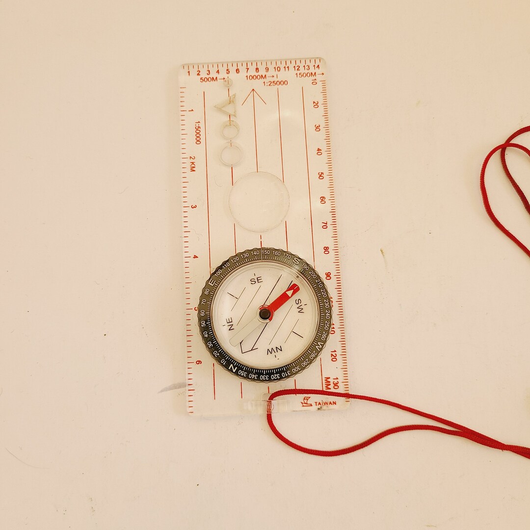 Vintage 1990's Silva System Type Compass, Geocacheing Backbacker ...