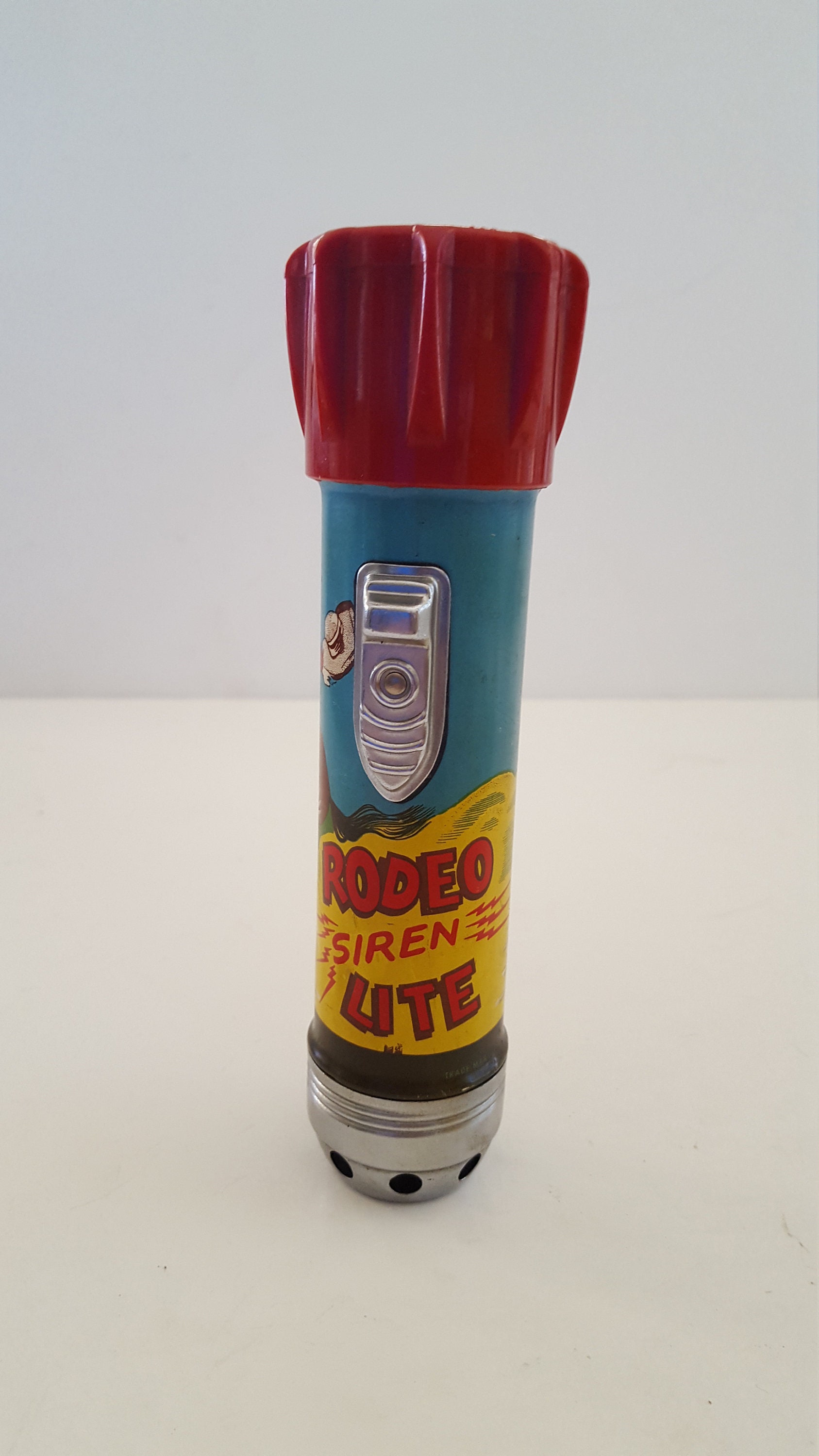 Vintage Circa 1955 Hipco rodeo Flashlight W/siren Made in USA With ...