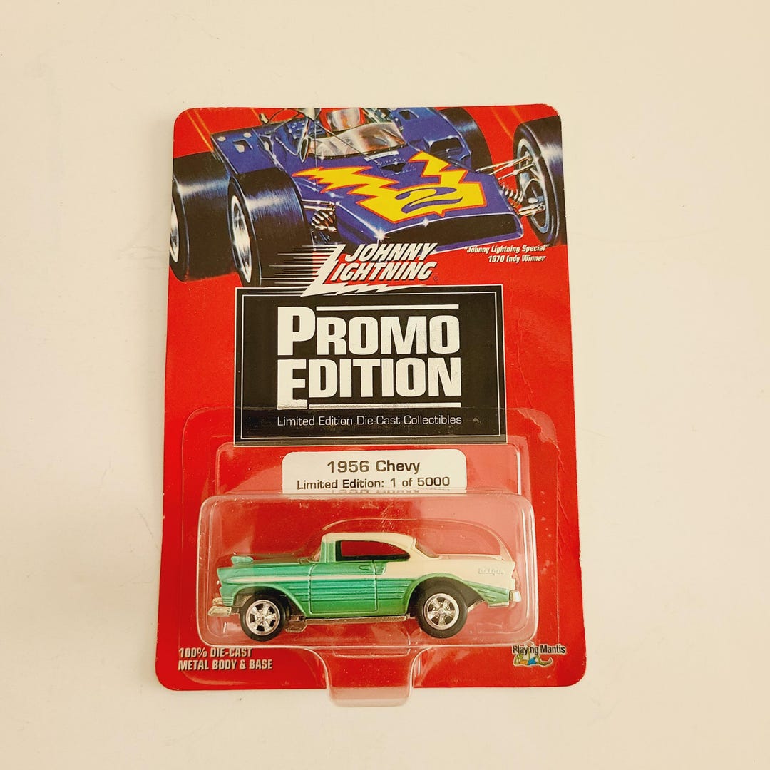 Vintage 1996 Johnny Lightning Features a 1956 Chevy Belair Limited 1 of ...
