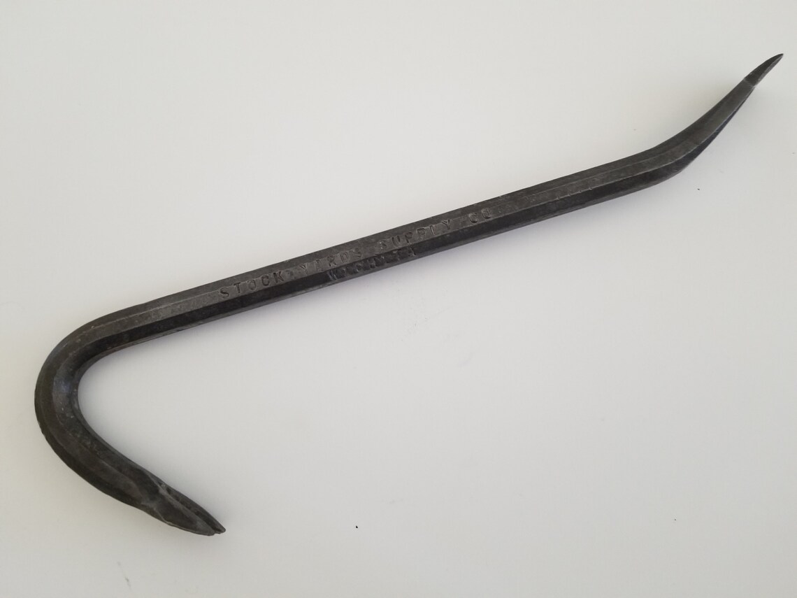 Vintage 1950's Crate Tool/crow Bar Advertising the Stock - Etsy