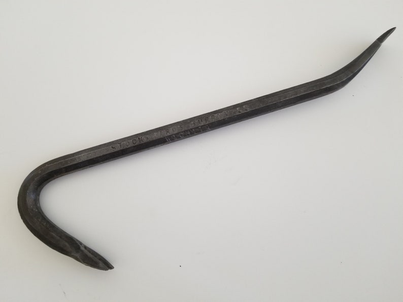 Vintage 1950's Crate Tool/crow Bar Advertising the Stock - Etsy