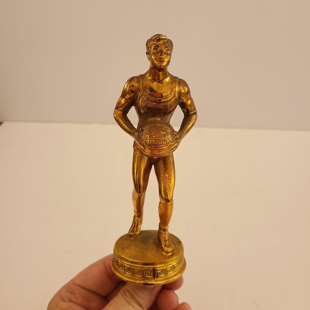 Vintage Circa 1950's Basketball Trophy Topper Unmarked Good Condition ...
