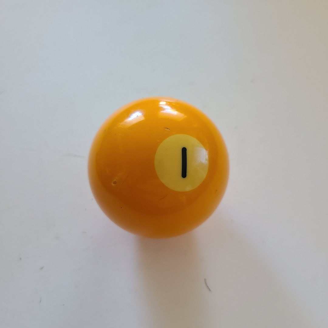 Vintage 1960's Single Billiard Ball No.1 Good Clean Condition Couple ...