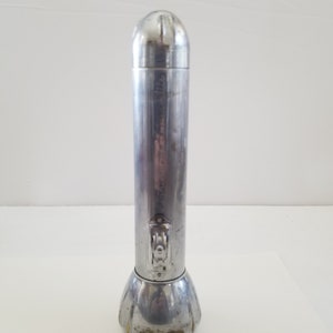Vintage 1930s Lightmaster Streamlite Flashlight: Art Deco Chromed ...