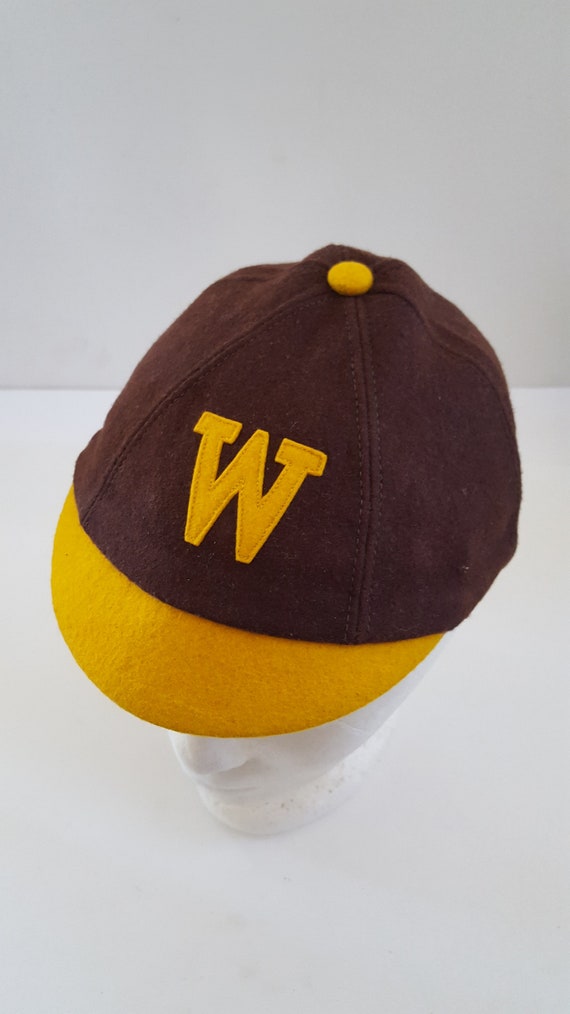 Vintage 1949 Freshman Wool Beanie Cap University of Wyoming - Etsy
