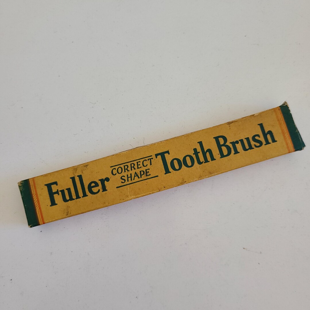Vintage Circa Late 1950's Fuller Correct Shape Tooth Brush Unused ...