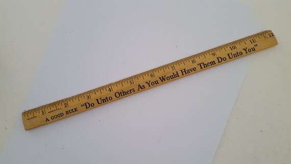 Collectibles Vintage Do Unto Others Golden Rule Wooden Advertising ...