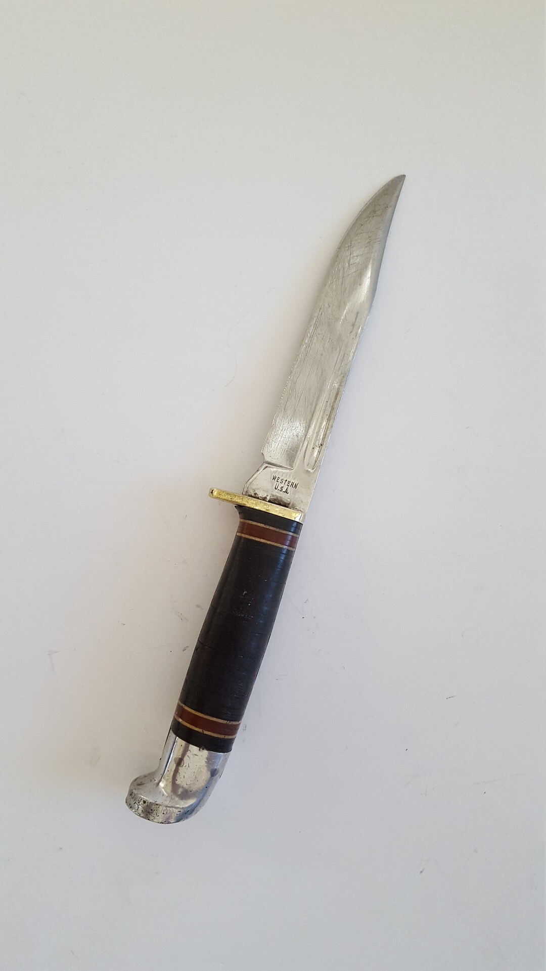 Vintage Circa 1961-1977 Western Cutlery Co L48A Narrow Blade Sheath ...