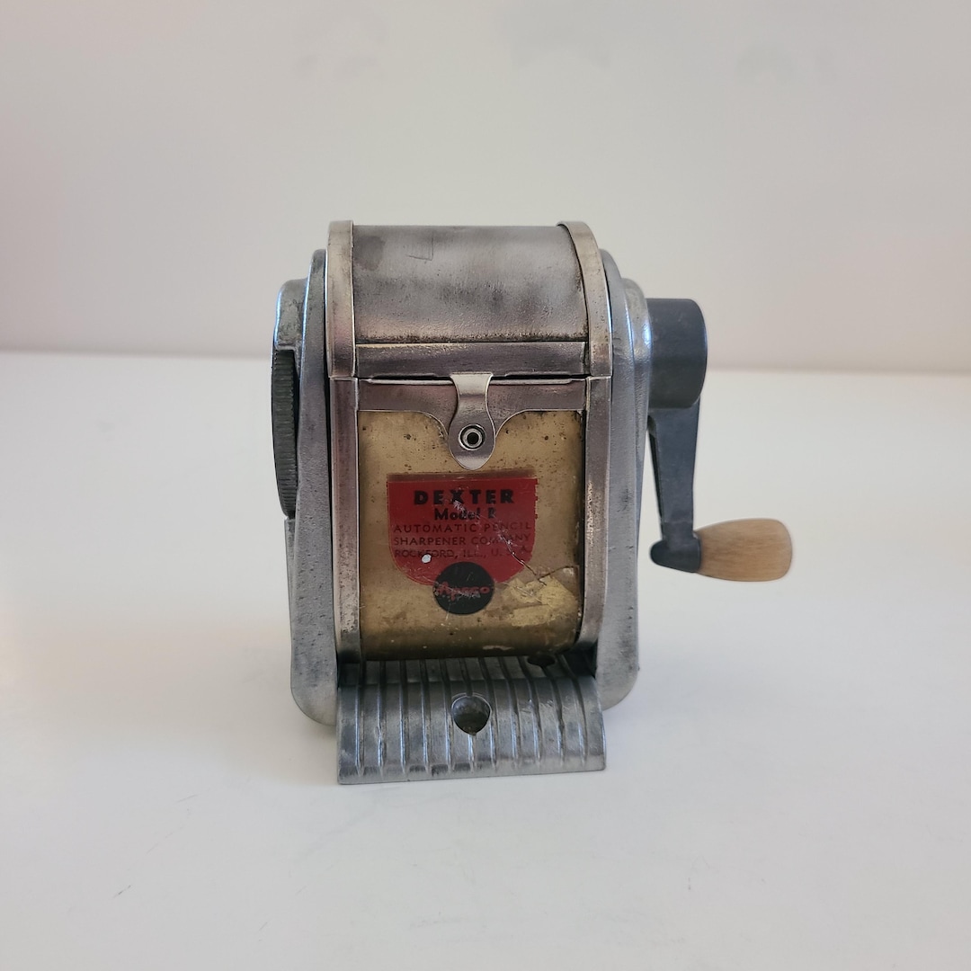 Vintage Early 1930's Dexter Model F Institutional Pencil Sharpener ...