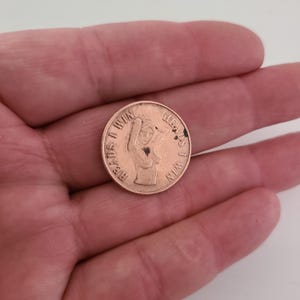 Vintage 1970s Novelty Bar Game Coin: Heads I Win, Tails You Lose - Etsy